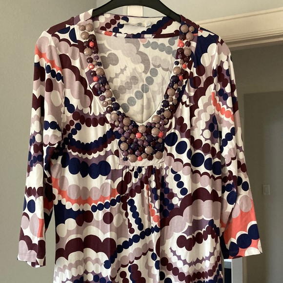 Boden | Dresses | Boden Embellished Tunic Can Be Worn As A Mini Dress ...